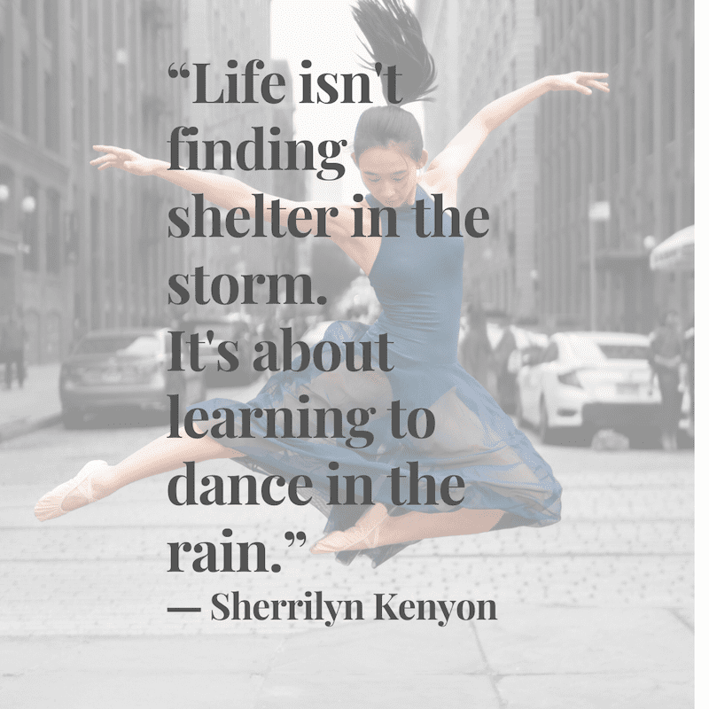 Things We Can Learn While Walking in the Rain